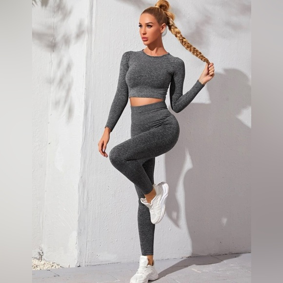 SHEIN | Tops | 2piece Workout Set | Poshmark